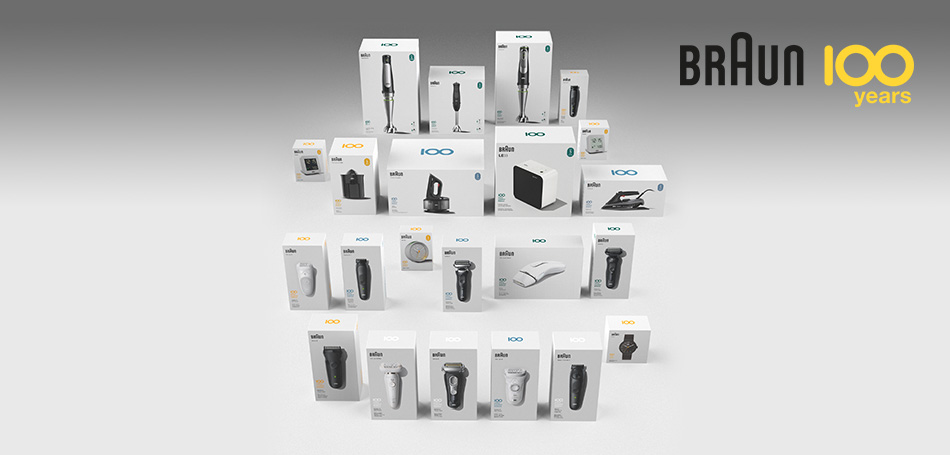 Festeggiamo i 100 anni di design Braun - Braun 100th Anniversary